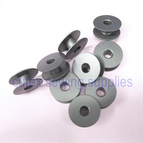 Juki DDL-8700-7 DDL-9000 Original Aluminum Bobbins - 10 Pk #229-64001 - Cutex Sewing Supplies