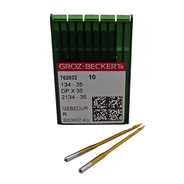10 Pk. Groz-Beckert 134-35 DPX35 Titanium Adler & Pfaff Sewing Machine - Cutex Sewing Supplies