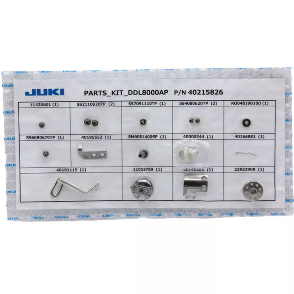 Juki Spare Parts Kit #402-15826 for Juki DDL-8000A Sewing Machine ...