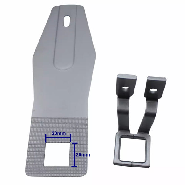 20mmX20mm Feed Plate & Clamp Set - Juki LK-1850, LK-1900 Bartack Sewin ...