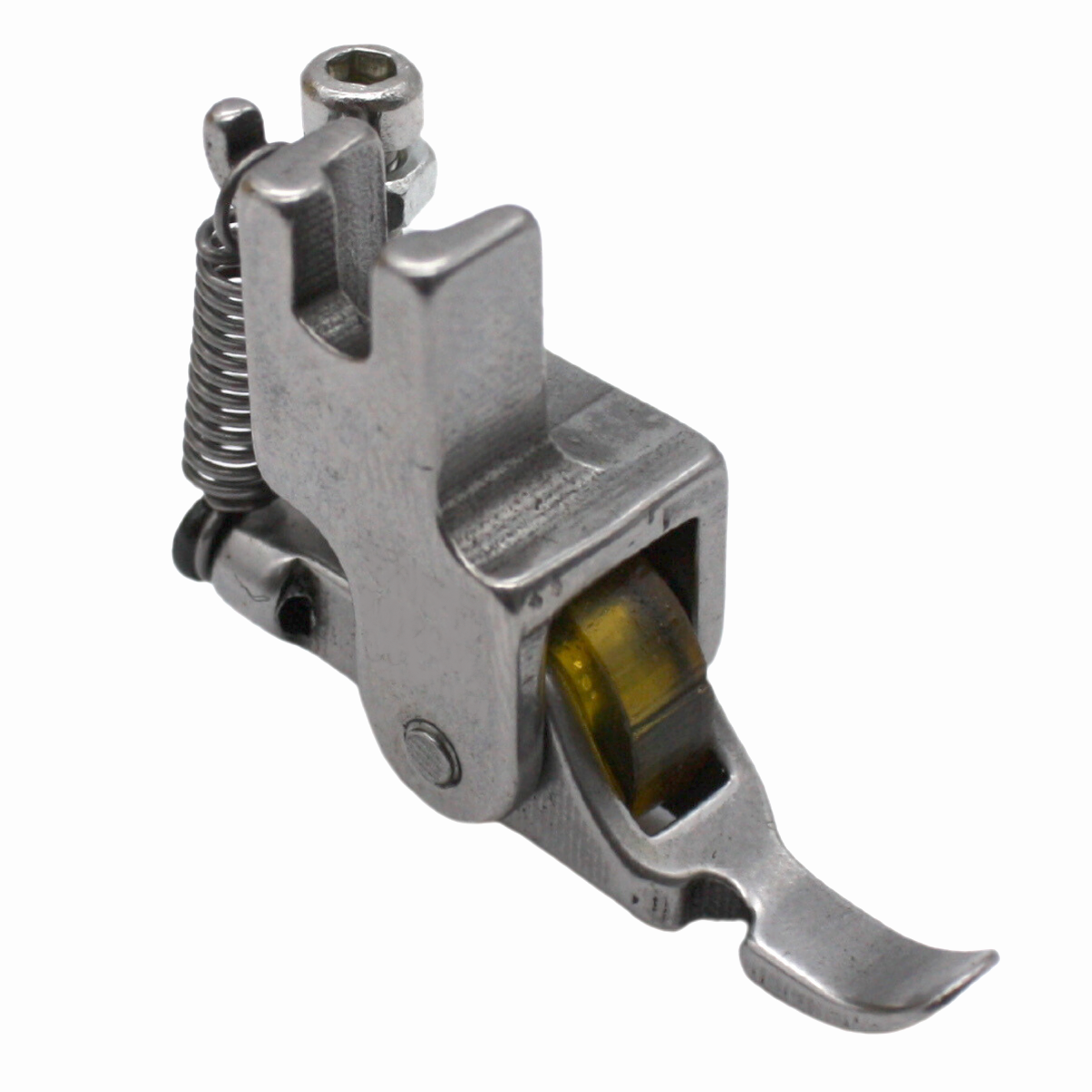 Left Zipper Foot with Rubber Roller for High Shank Industrial Sewing M ...