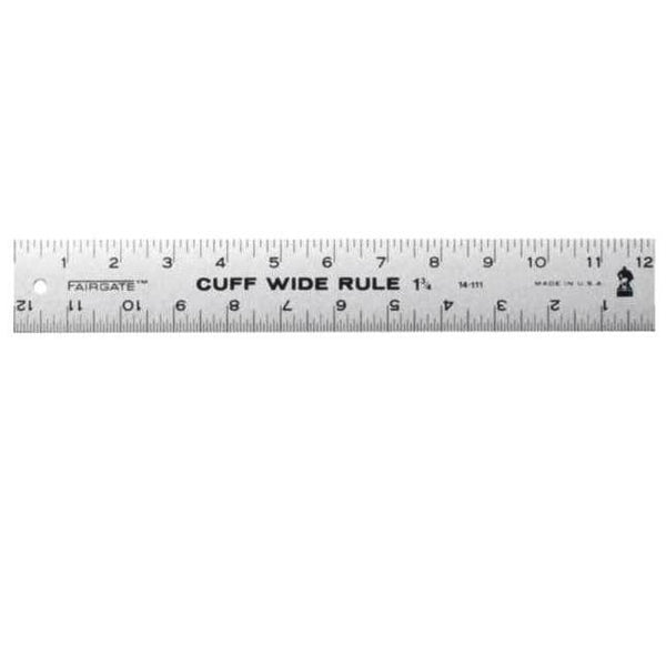 Fairgate Cuff Wide Rule 1-3/4" X 12", 14-111 Cuff-Width Ruler - Cutex ...