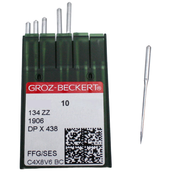 100 Groz-Beckert 134ZZ SY1906 Needles for Industrial ZigZag Sewing Mac ...
