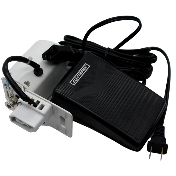 Motor & Foot Control Pedal for Consew 75T Portable Blindstitch Sewing ...