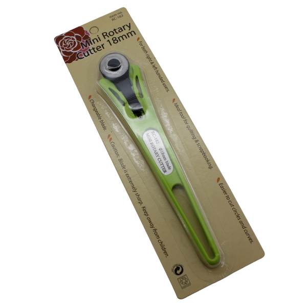 18mm Round Blade Rotary Cutter - Fabric Cloth Wheel Cutter - Cutex ...