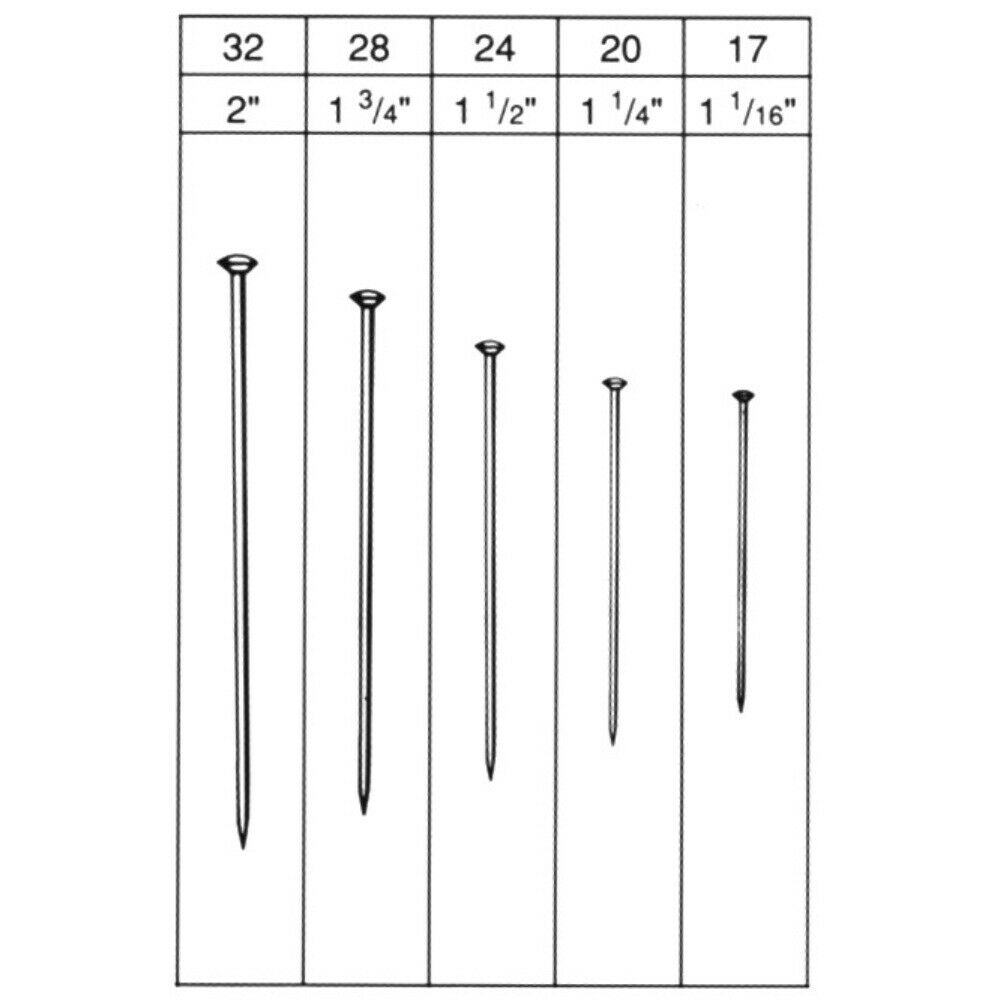 Prym Dritz Steel Heavy Fabric Straight Bank Pins, 1/2 Lb Box - Cutex ...