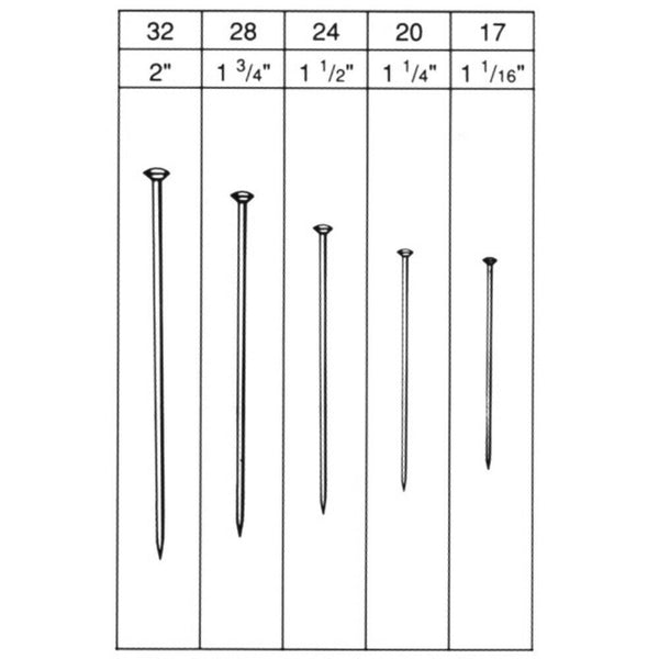 Prym Dritz Steel Heavy Fabric Straight Bank Pins, 1/2 Lb Box - Cutex ...