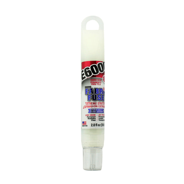 E6000 Fabri-Fuse 2 fl oz Bottle Fabric Glue - Cutex Sewing Supplies