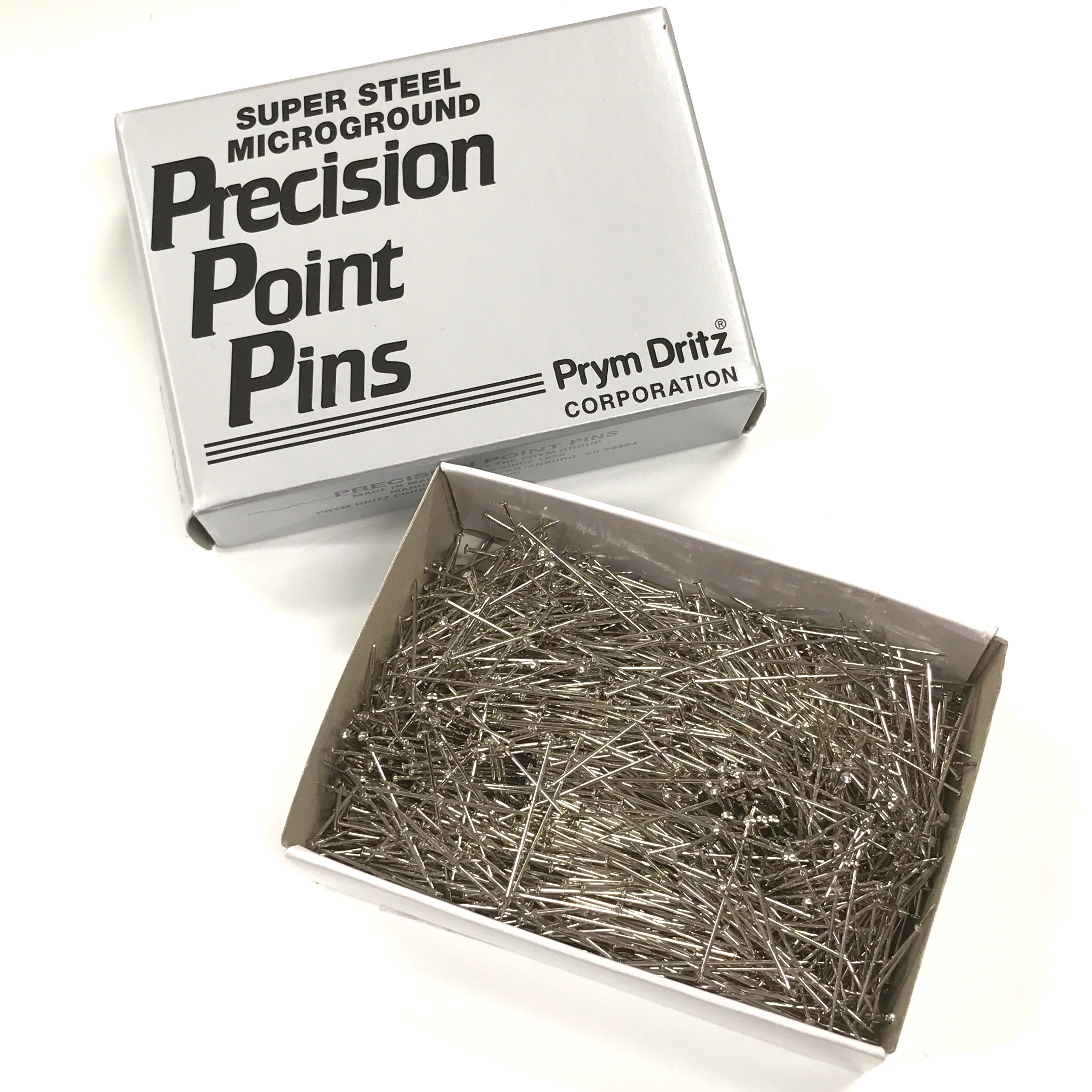 Prym Dritz Super Steel Dressmaker Pins - 1/2 Lb Box (Size 24, 1-1/2 ...