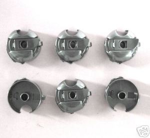 6 BOBBIN CASES FOR BROTHER, CONSEW, BROTHER, SINGER - Cutex Sewing Supplies