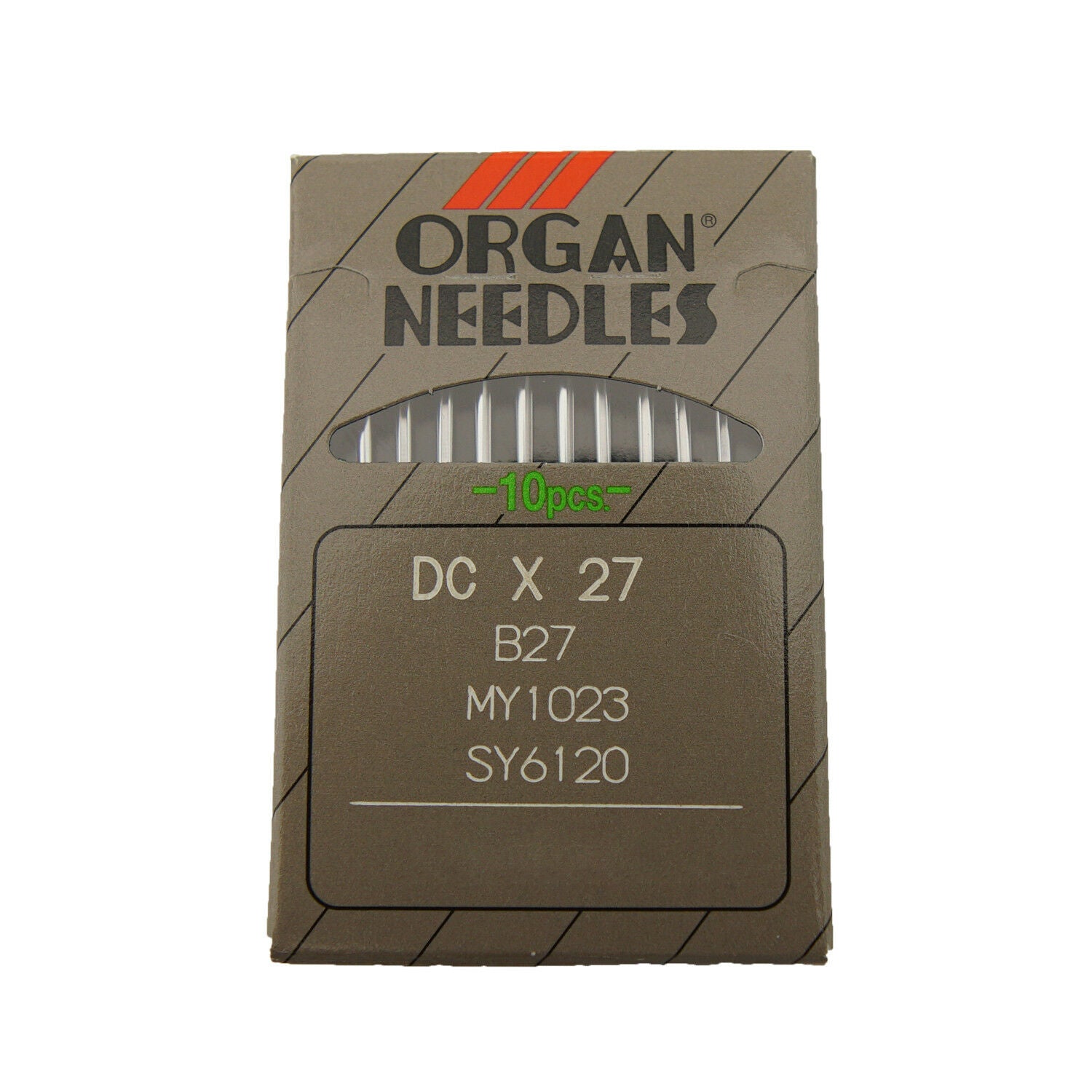 Pack of 10 Organ DCX27 B27 Industrial Overlock Sewing Machine Needles ...