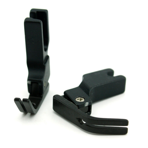 Black Teflon Coated Zipper Foot #CF363V (PF363V) For Industrial Sewing ...