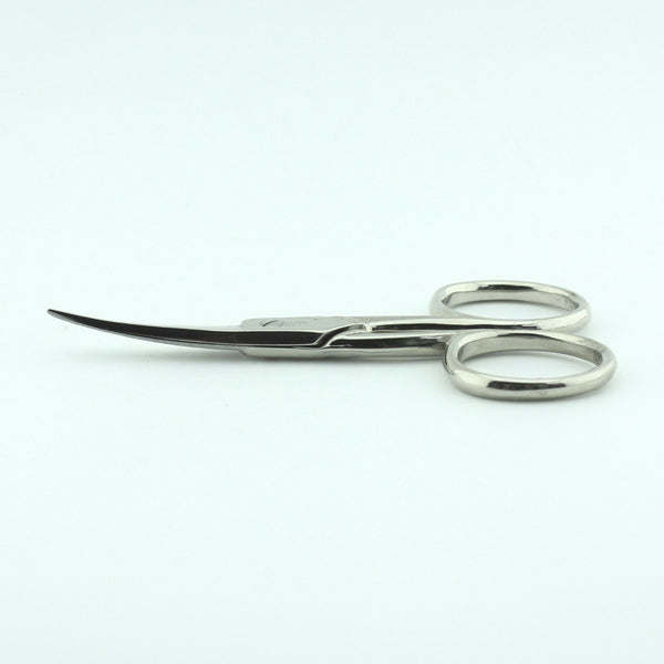 4" Large Ring Curved Blade Applique Scissors / Embroidery Scissors ...